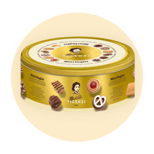 Authentic Classic Italian Pastry Tins Collection