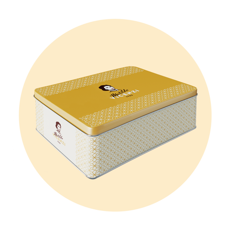 Authentic Classic Italian Pastry Tins Collection